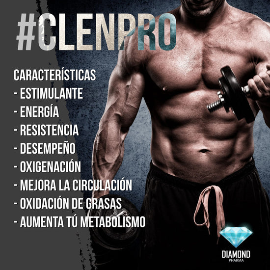 CLEN PRO DIAMOND 40MG/10MG 100 PILLS– suplementos-vikingo-gt