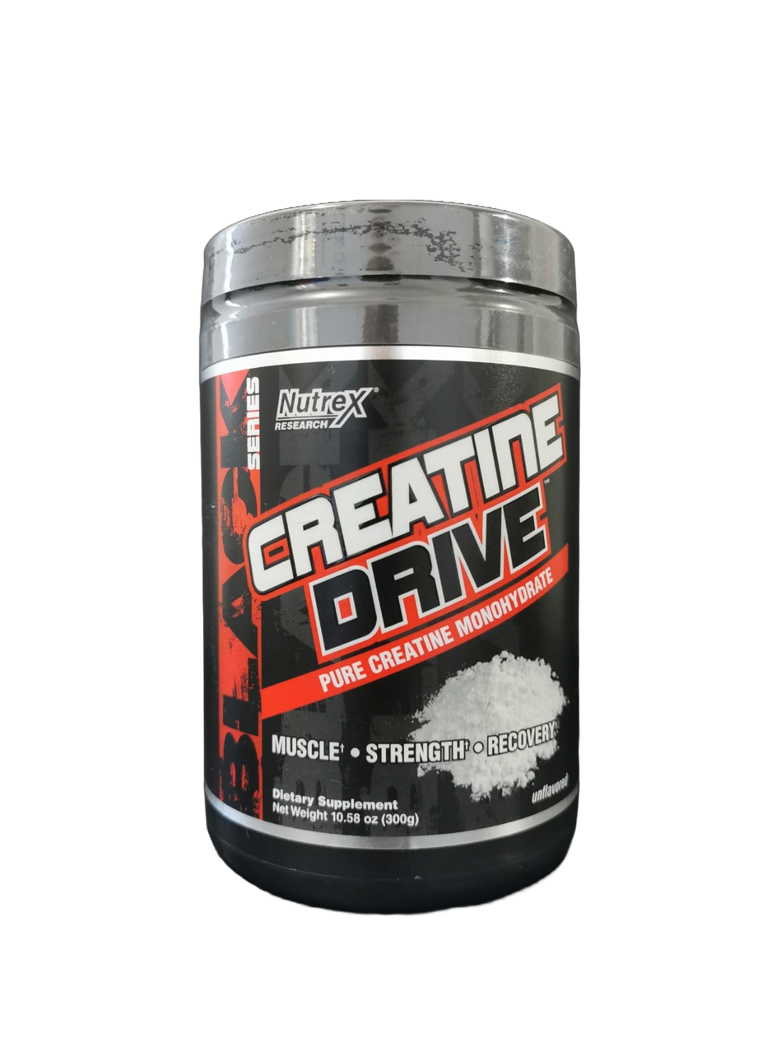 CREATINE MONOHYDRATE NUTREX 60 SERVIDAS 300G– suplementos-vikingo-gt