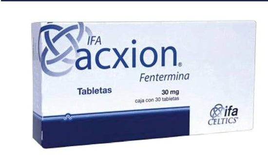 IFA ACXION FENTERMINA 30MG 30 TABLETAS IFA CELTICS– suplementos-vikingo-gt