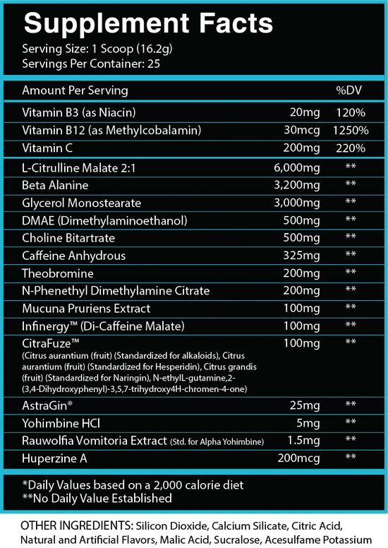 PREWORKOUT GOD OF RAGE CENTURION LABZ COLLAB ANTI-HUMAN 25 SERVIDAS ...