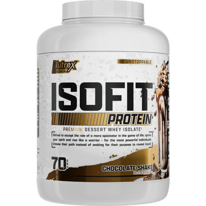 WHEY ISOLATE PROTEIN ISOFIT NUTREX RESEARCH 70 SERVIAS 5LBS ...